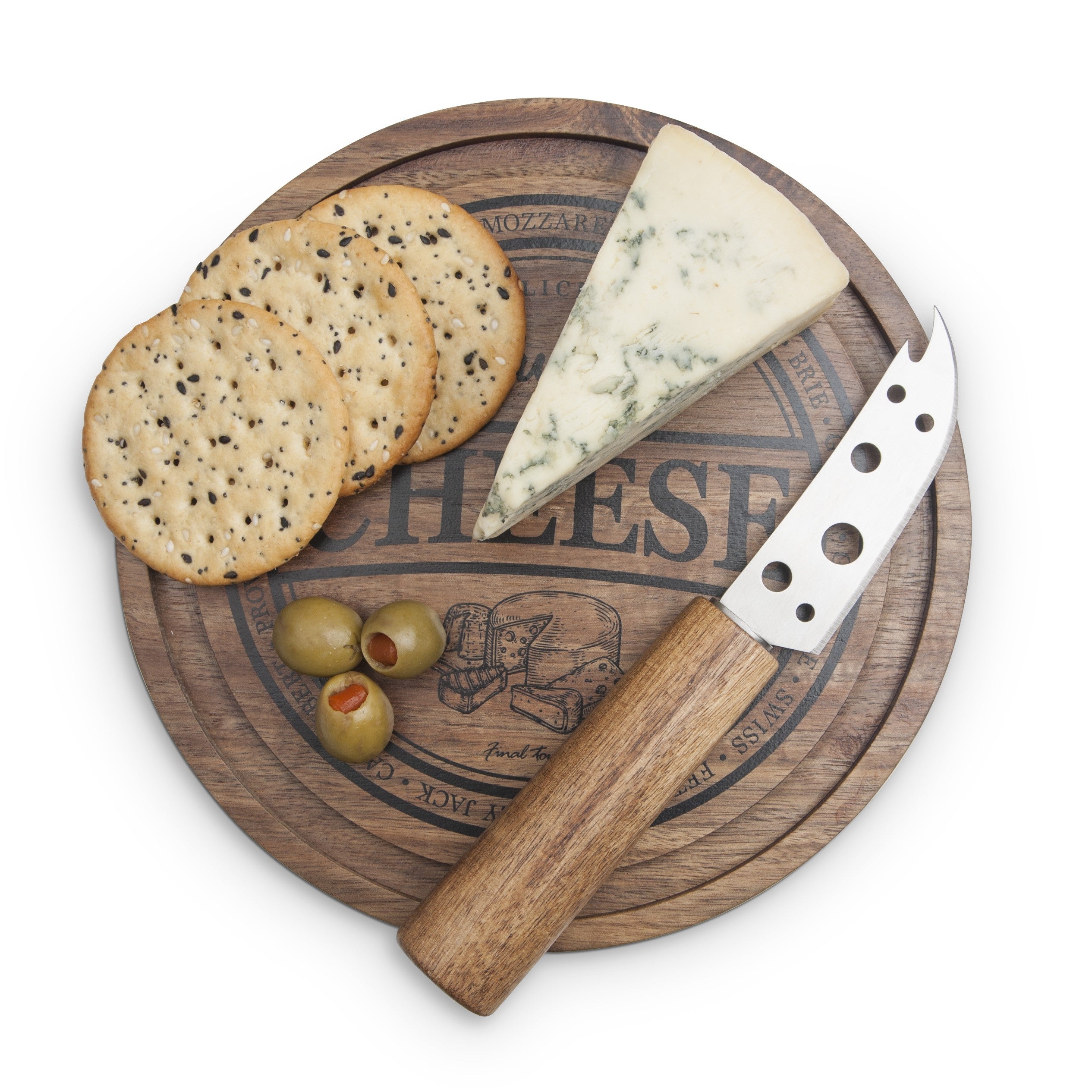 2 Piece Cheese Board Set | Final Touch®