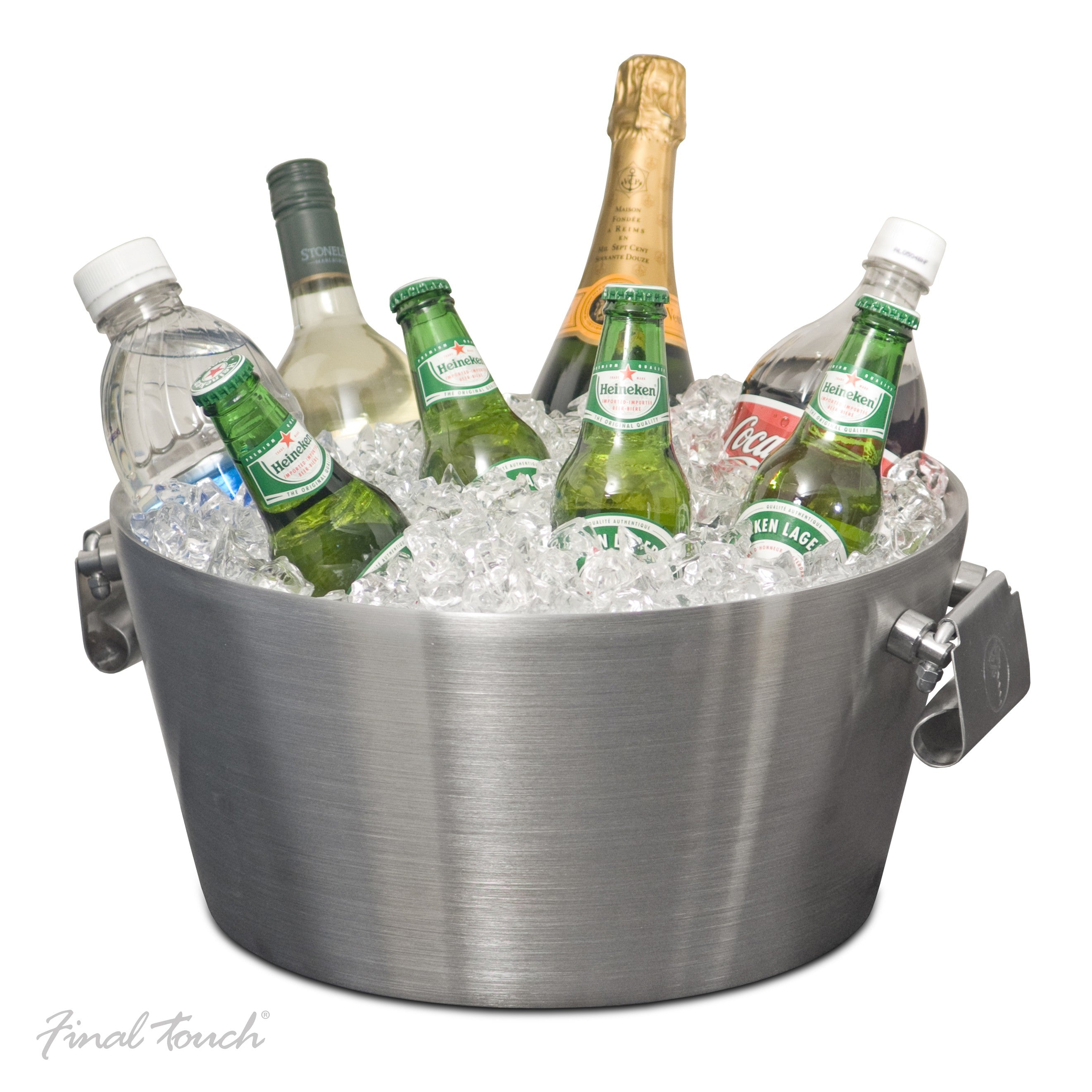 Double Wall Stainless Steel Beverage Bin | Final Touch®
